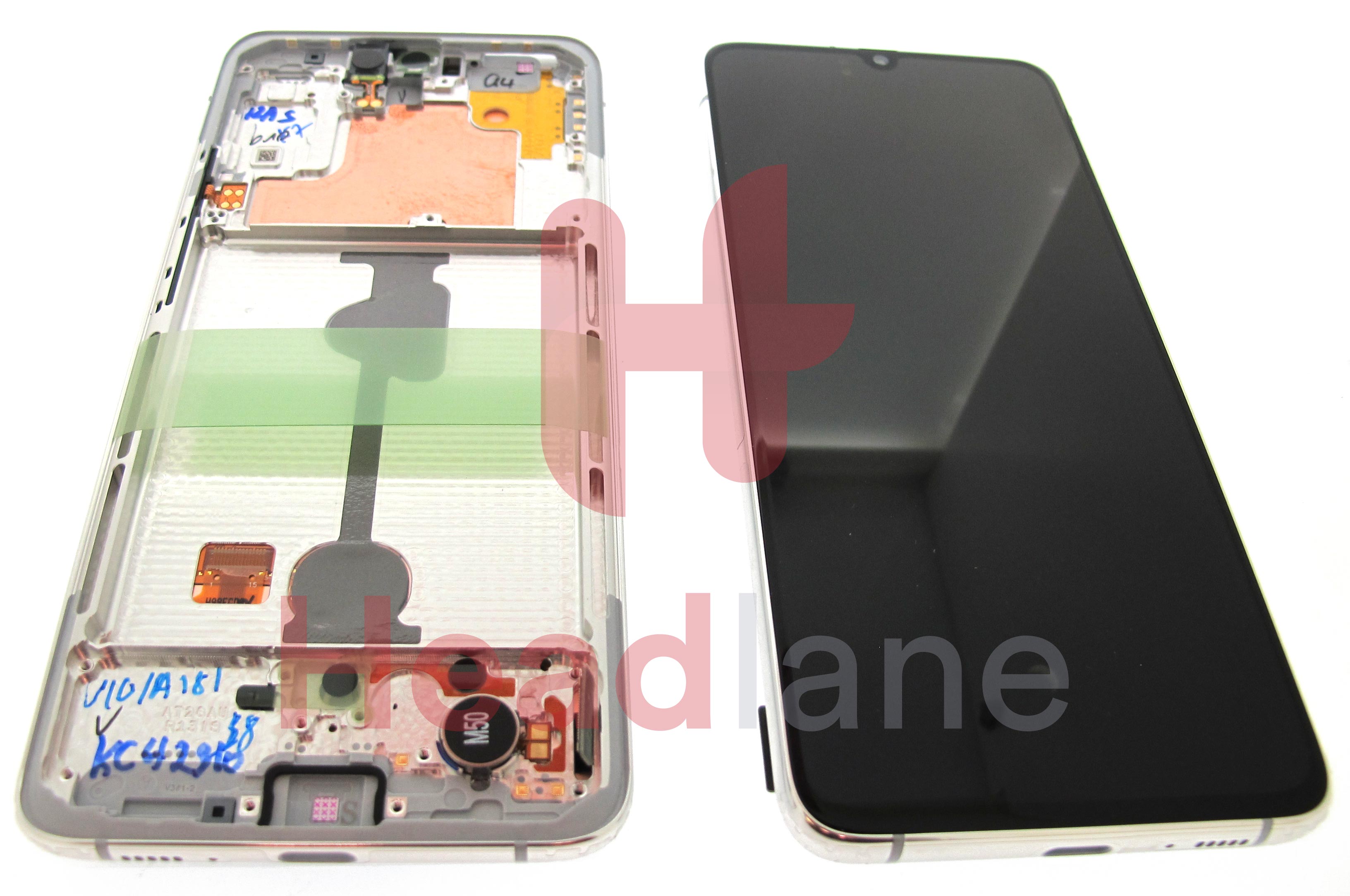 Samsung SM-A908 Galaxy A90 5G LCD Display / Screen + Touch - White - GH82-21092B